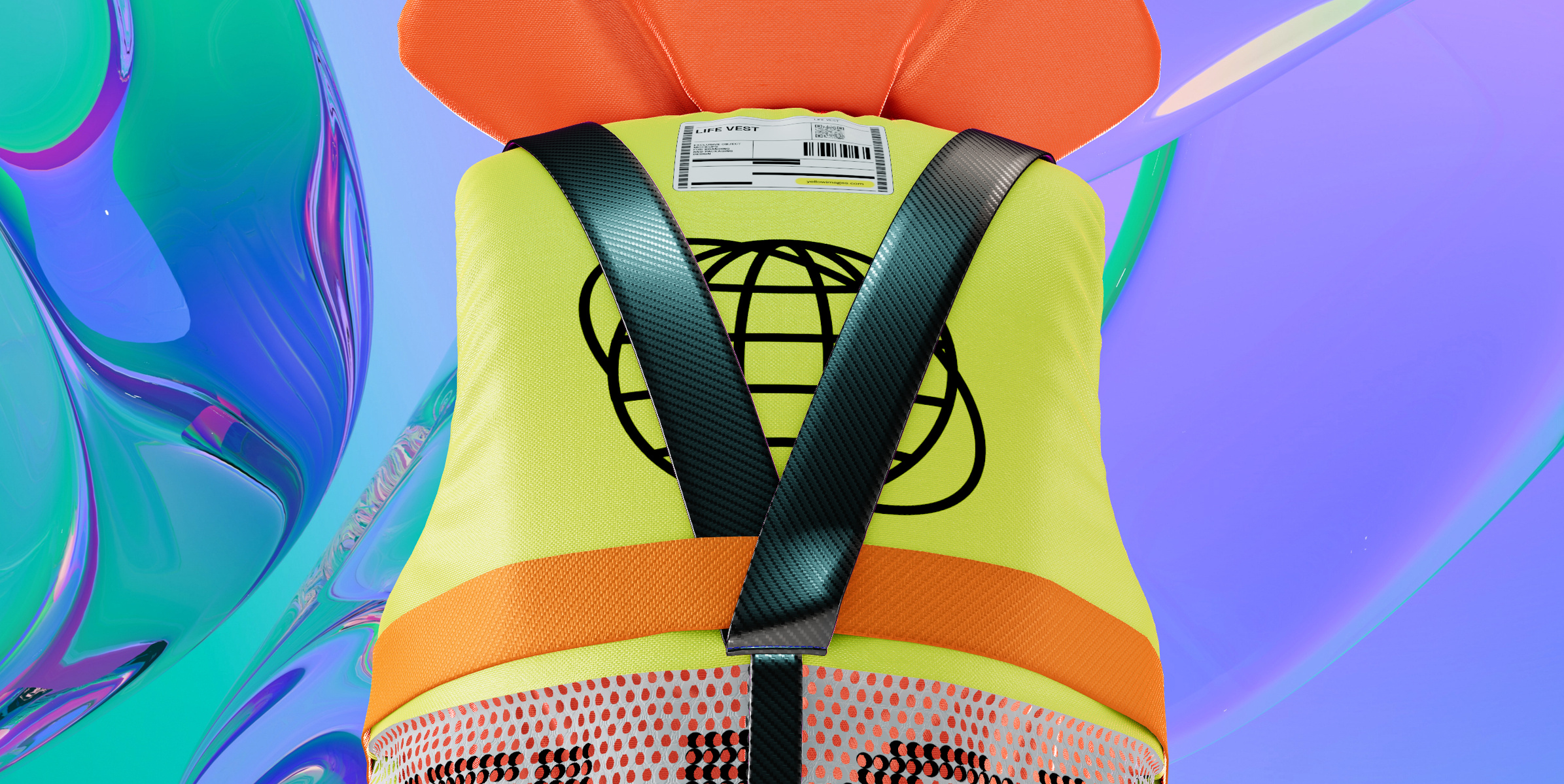 ProVisual — Life Vest 3D mockup and 3D model - try it now and get yours ...