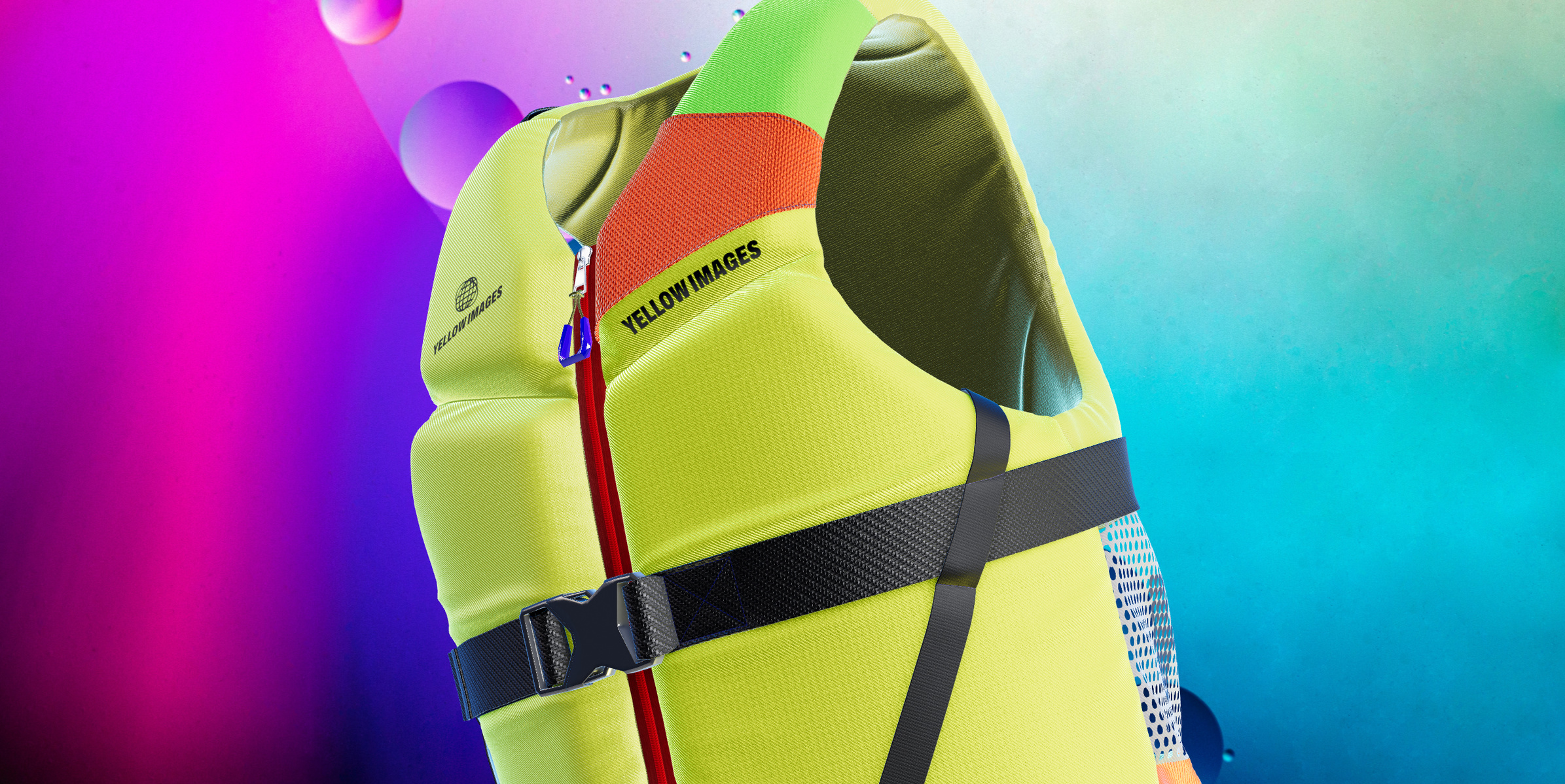 ProVisual — Life Vest 3D mockup and 3D model - customize online now