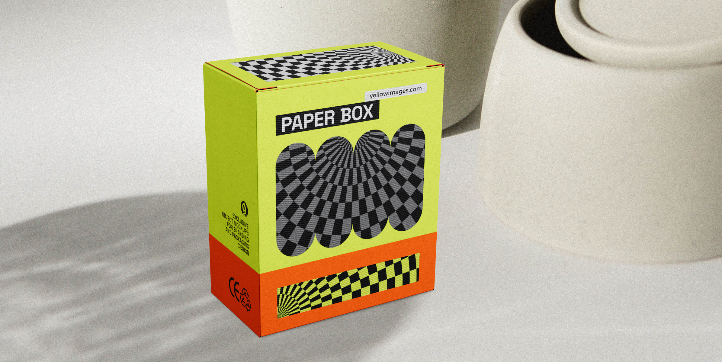 ProVisual — Paper Box 3D mockup and 3D model - try it now and get yours ...