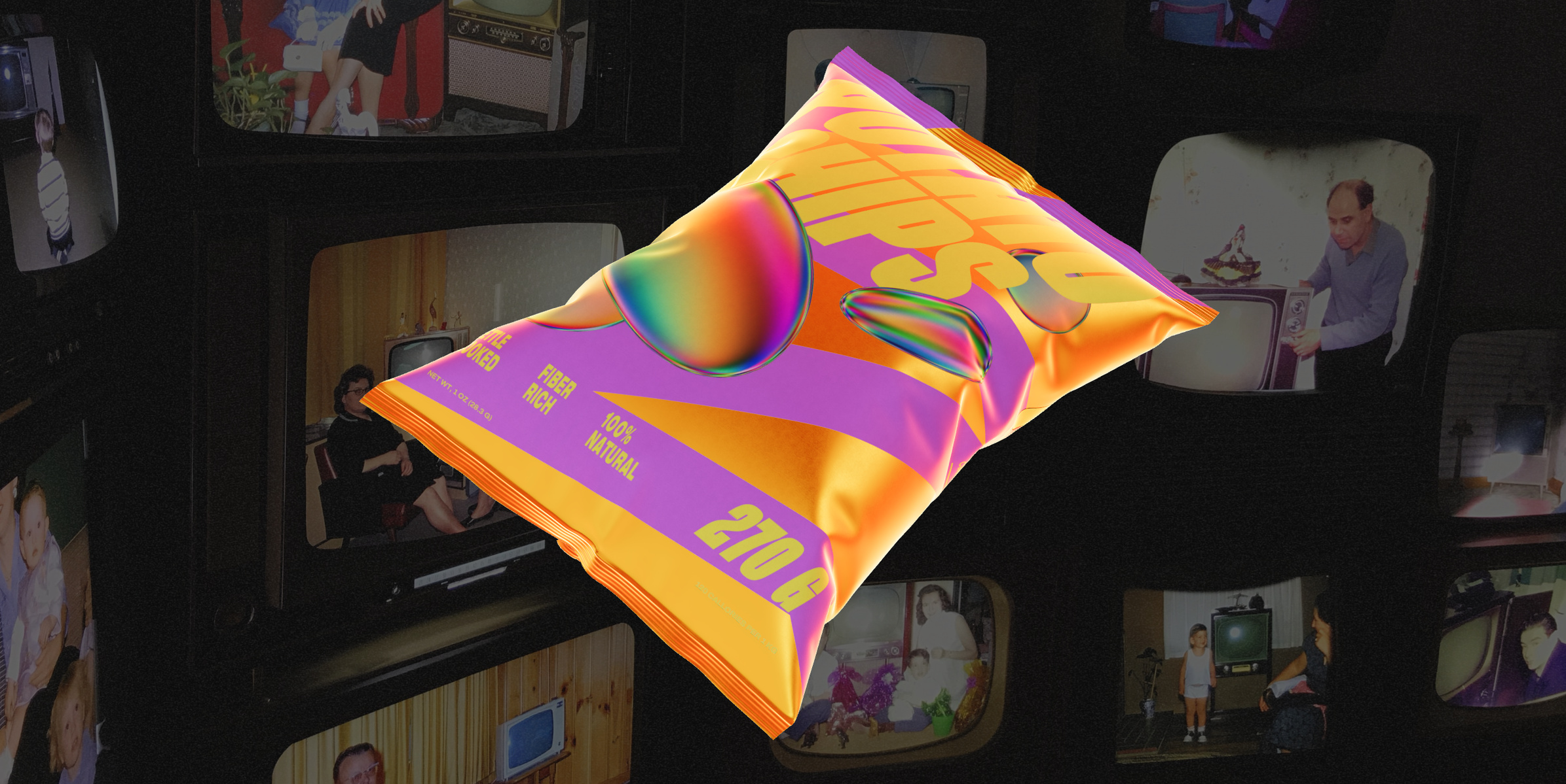 ProVisual — Large Snack Pack 3D mockup and 3D model - customize online now