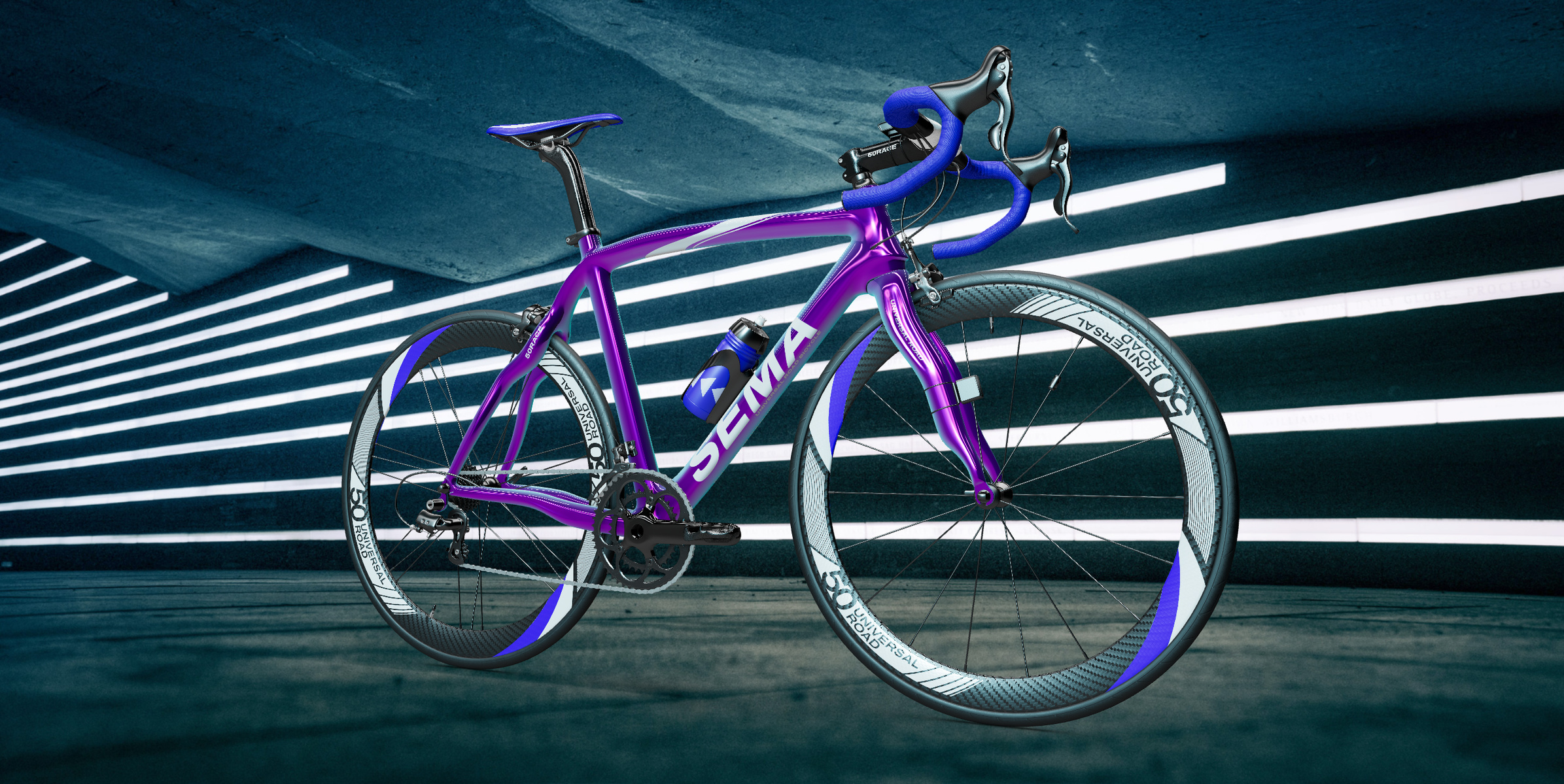 ProVisual — Road Universal Bicycle 3D mockup and 3D model - see every ...