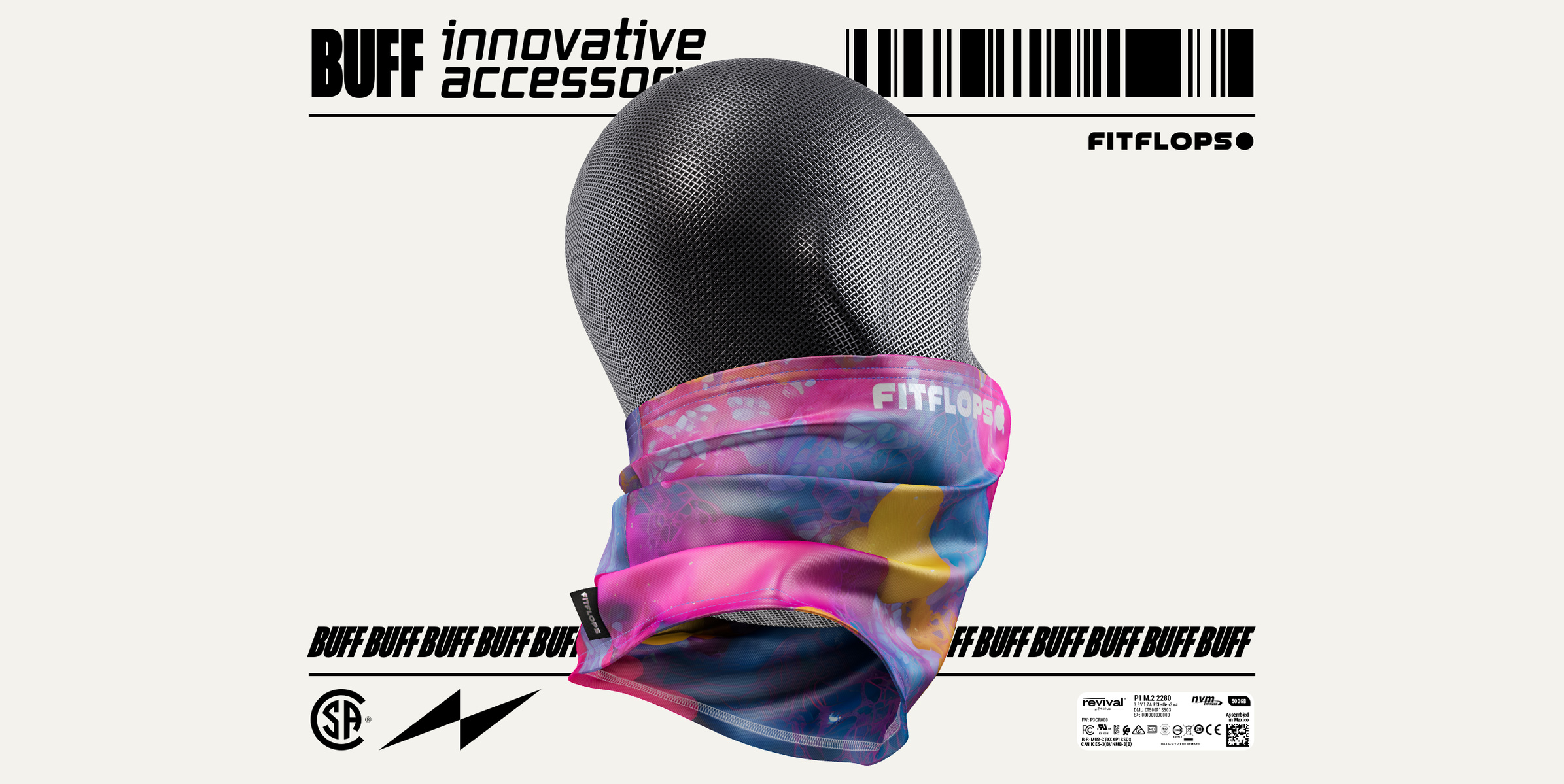 ProVisual — Buff 3D mockup and 3D model - try it now and get yours today